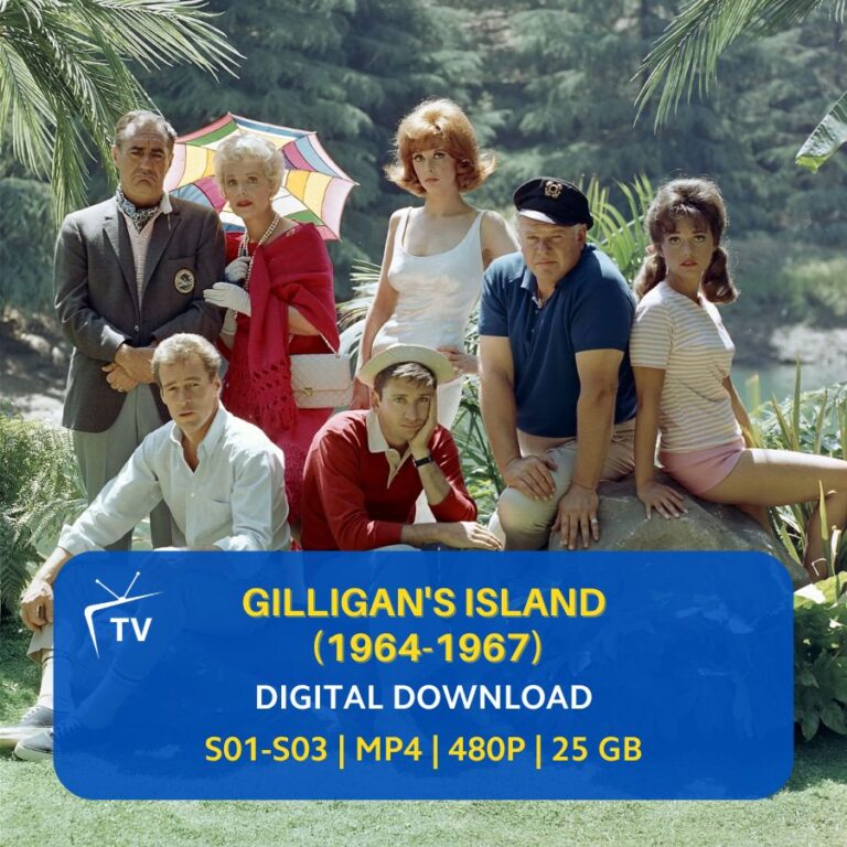Gilligan’s Island 1964 | 60s Sitcom | Digital Download | Bob Denver ...