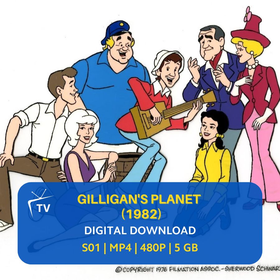 Gilligan’s Planet 1982 | 80s Cartoon | Digital Download | Gilligan’s ...