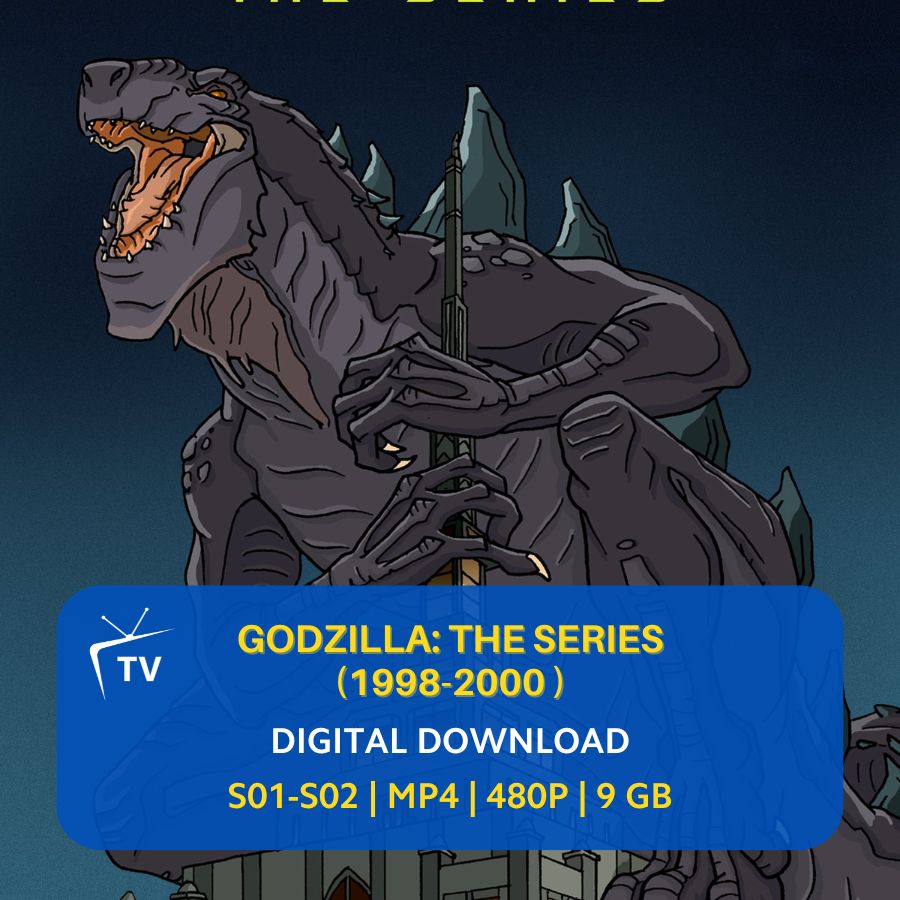 Godzilla: The Series 1998 | 90s Cartoon | Digital Download | Animated ...