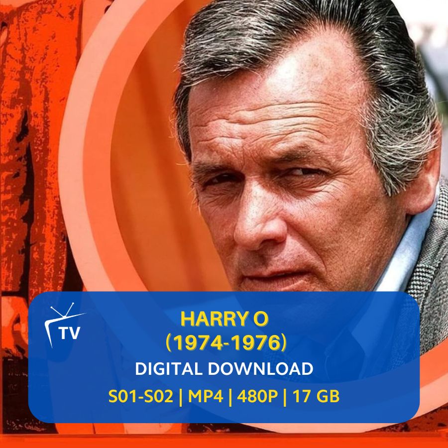 Harry O 1974 TV Series | David Janssen | Digital Download | 70s ...