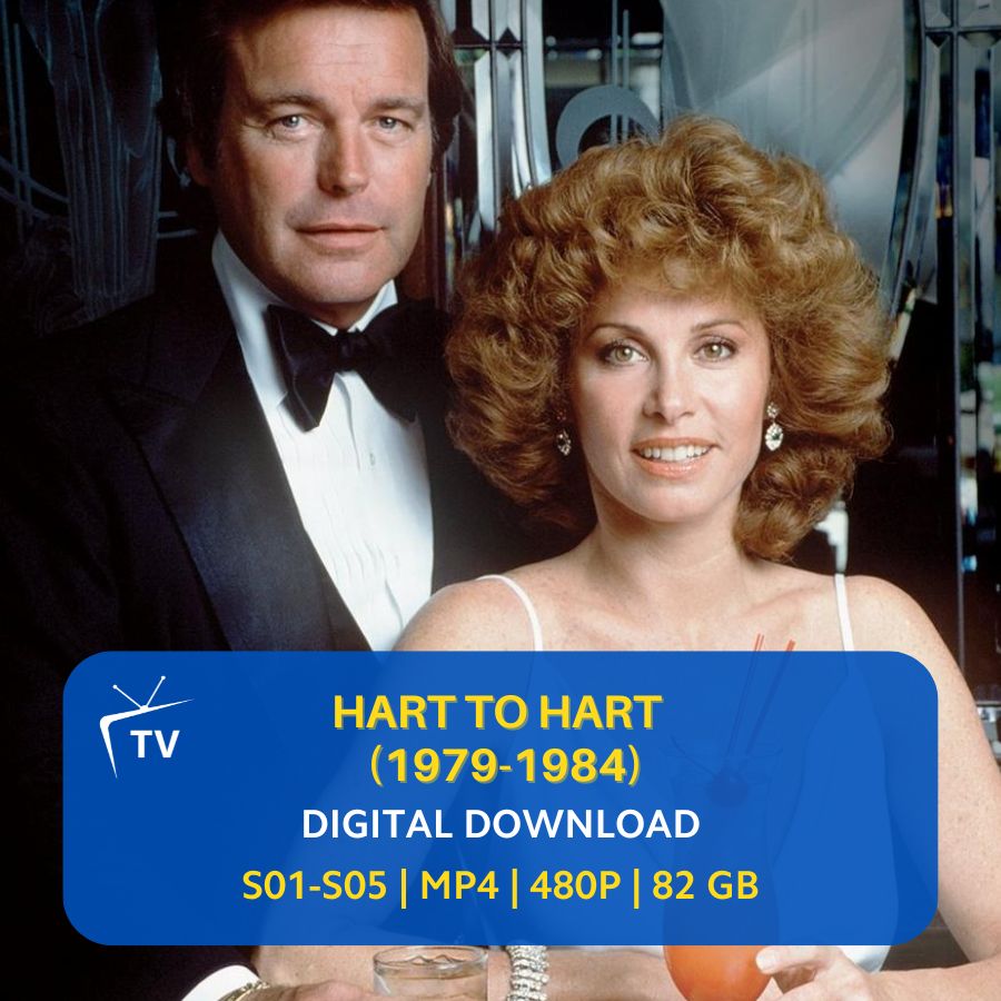 Hart to Hart 1979 TV Series | Robert Wagner | Stefanie Powers | Digital Download | 80s Mystery ...