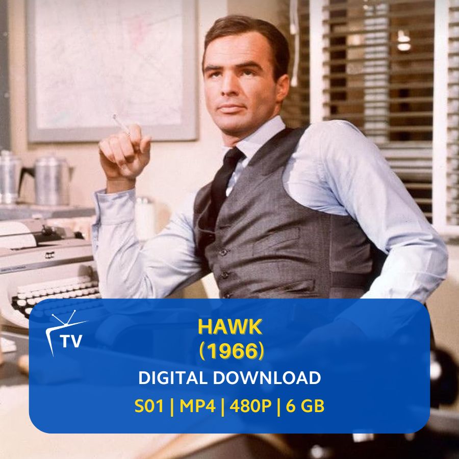 Hawk 1966 TV Series | Burt Reynolds | Digital Download | 60s Crime ...