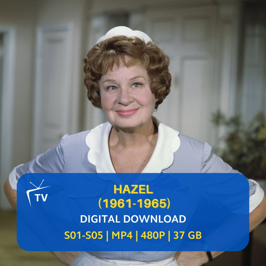 Hazel 1961 TV Series | Shirley Booth | Digital Download | 60s Sitcom ...