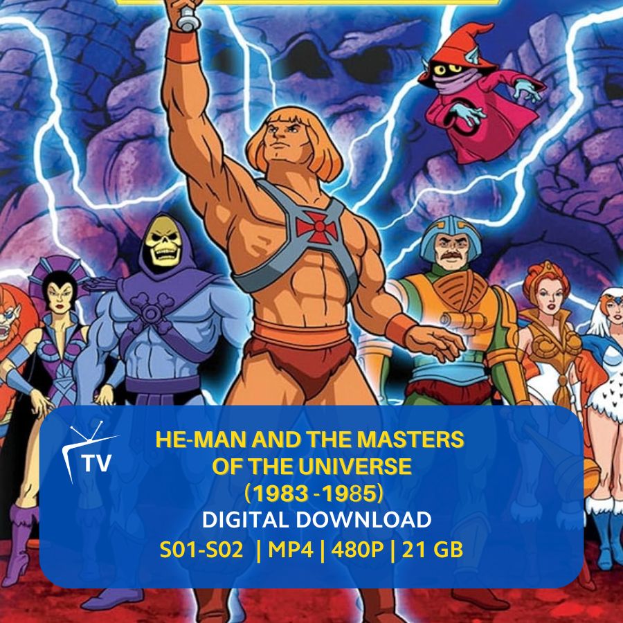 He-Man and the Masters of the Universe 1983 | 80s Cartoon | Digital ...