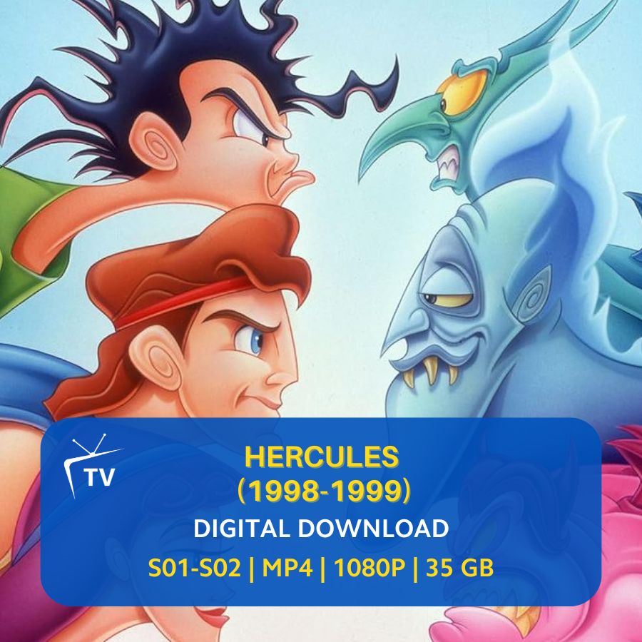 Hercules: The Animated Series 1998 | 90s Disney Cartoon | Digital ...