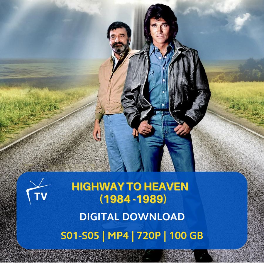 Highway to Heaven 1984 | Michael Landon | Digital Download | 80s Angel Drama | Victor French ...