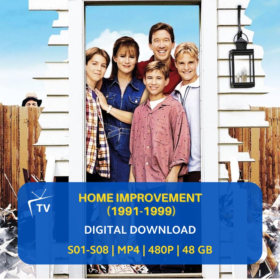 Home Improvement 1991 | 90s Sitcom | Digital Download | Tim Allen ...