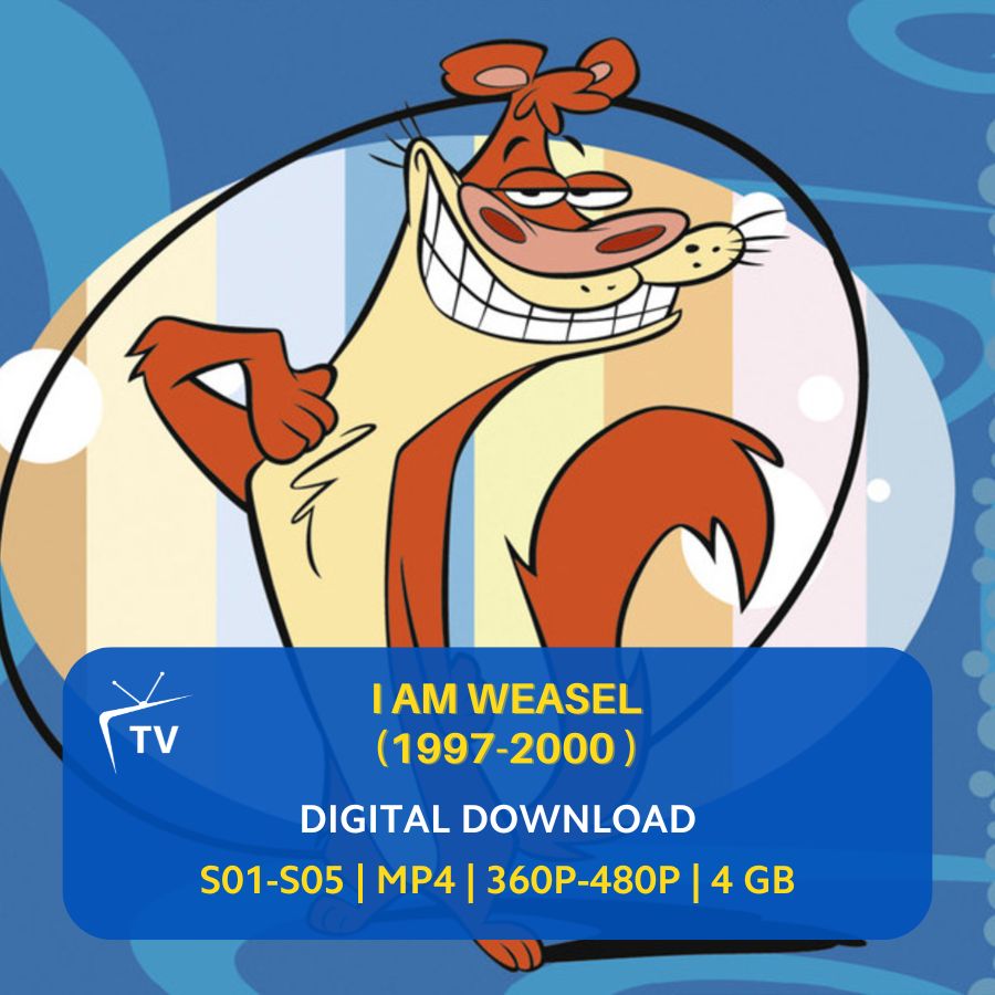I Am Weasel 1997 | 90s Cartoon | Digital Download | Cartoon Network ...