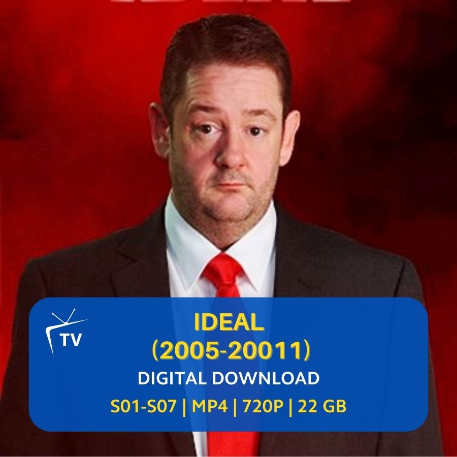 Ideal 2005 TV Series Digital Download | Johnny Vegas | Moz | Dark ...