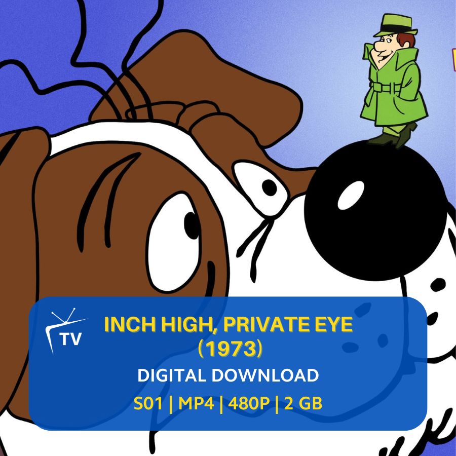Inch High, Private Eye 1973 | Hanna Barbera | Digital Download | 70s ...