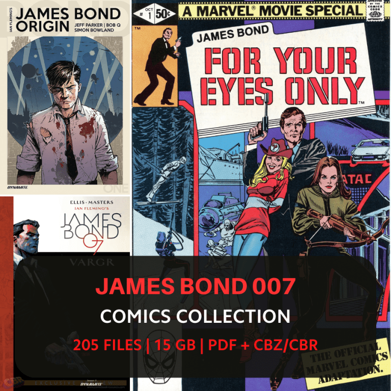 James Bond 007 Comics | Complete Spy Series | Digital Collection ...