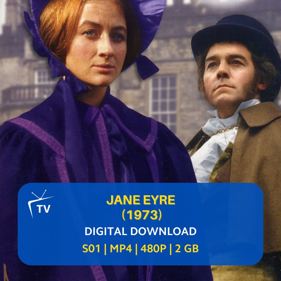 Jane Eyre 1973 TV Series | British Period Drama | Digital Download | Charlotte Brontë | Sorcha ...