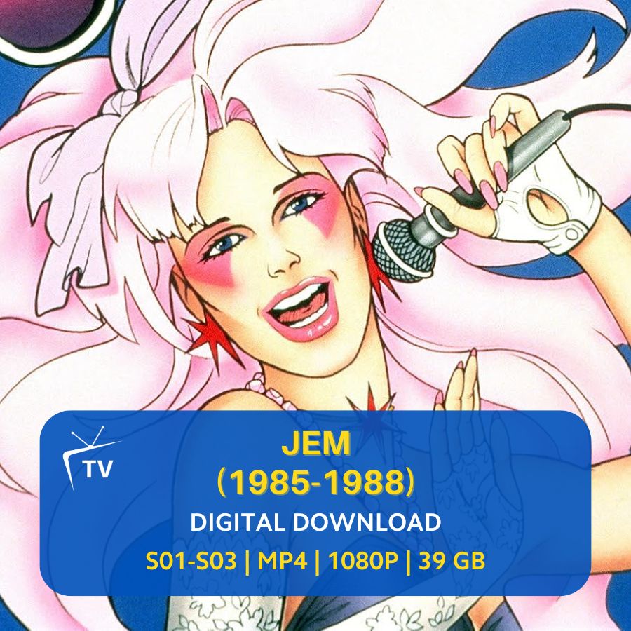 Jem and the Holograms 1985 TV Series Digital Download | 80s Cartoon ...