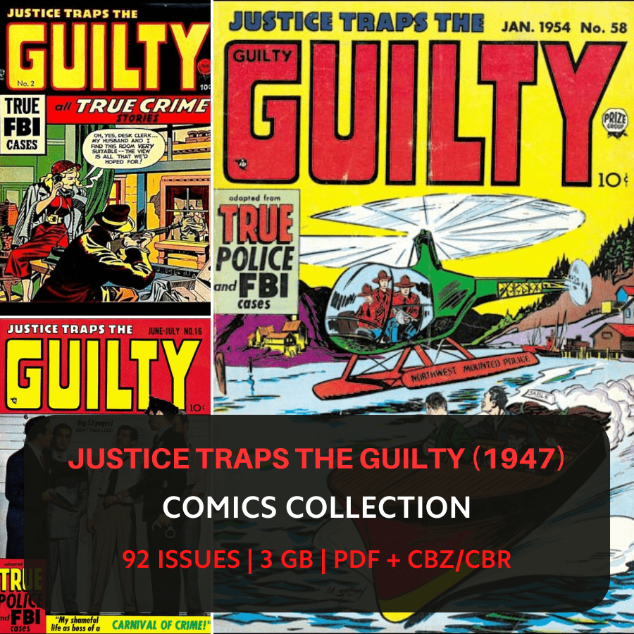 Justice Traps the Guilty | Vintage Crime Comics | Complete Collection ...