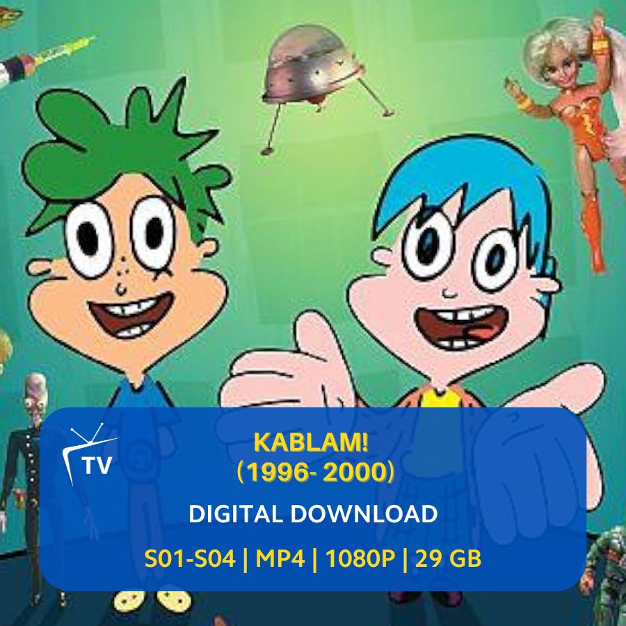 KaBlam! 1996 | TV Series Digital Download | Classic Nickelodeon Cartoon ...
