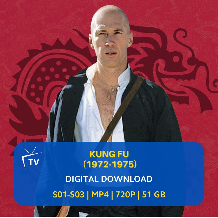 Kung Fu 1972 TV Series | David Carradine | Digital Download | 70s ...