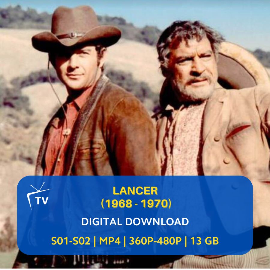 Lancer 1968 TV Series | 60s Western | Digital Download | James Stacy | Wayne Maunder | Classic ...