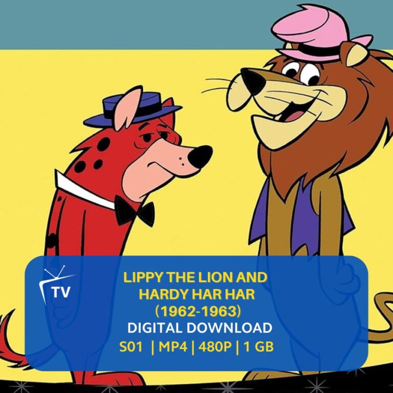 Lippy the Lion & Hardy Har Har 1962 | Hanna Barbera | Digital Download ...