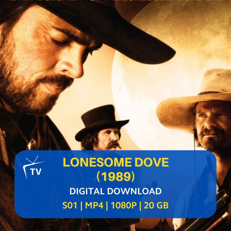 Lonesome Dove 1989 TV Series Digital Download | Robert Duvall | Tommy ...