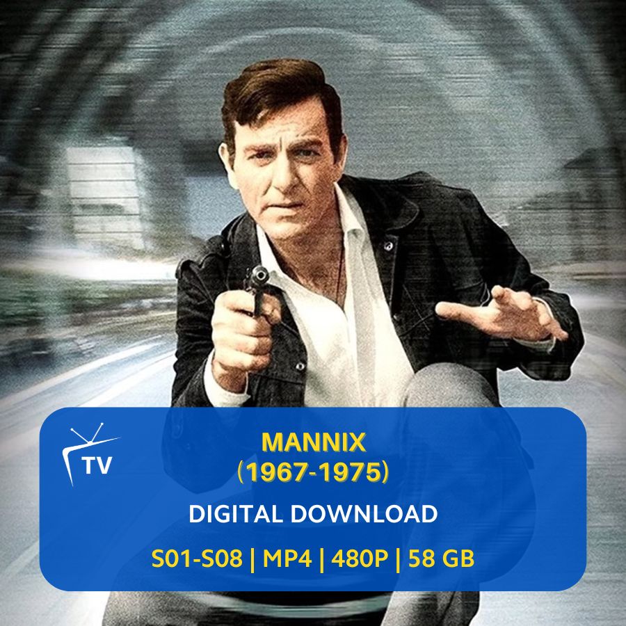 Mannix 1967 TV Series | Mike Connors | Digital Download | 60s Detective ...