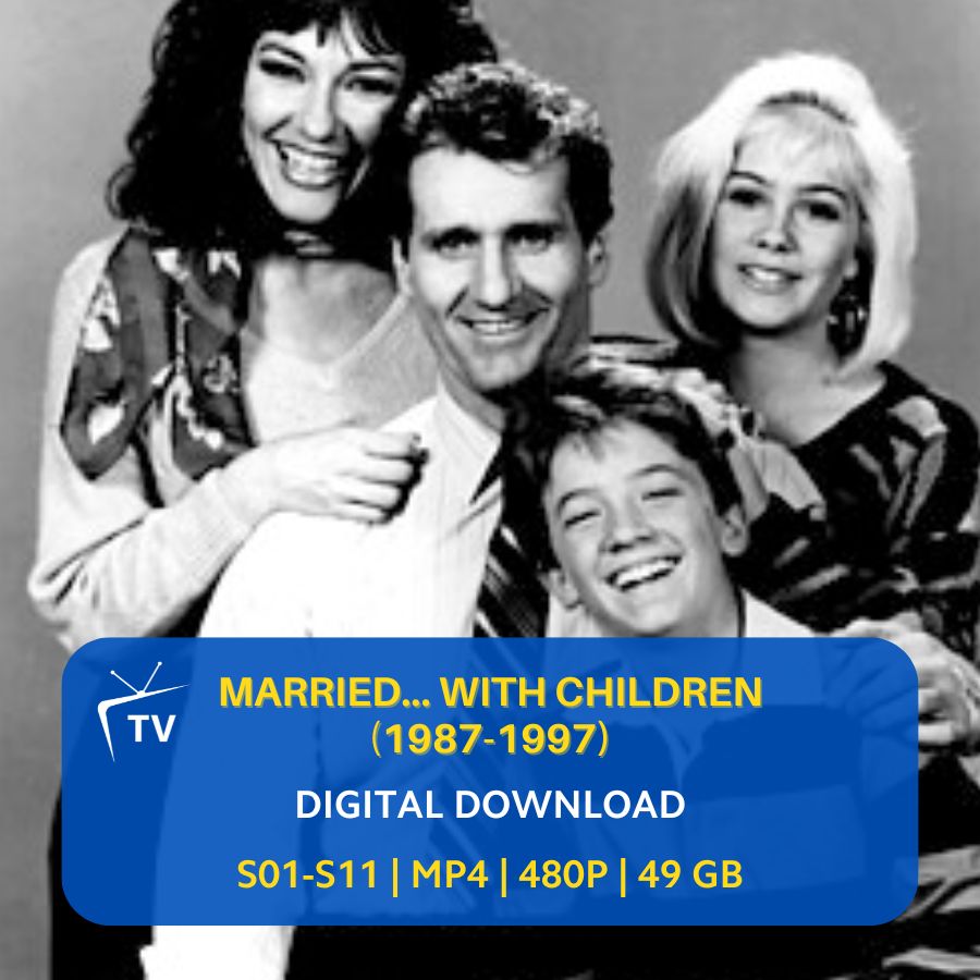 Married with Children 1987 | 90s Sitcom | Digital Download | The Bundy ...