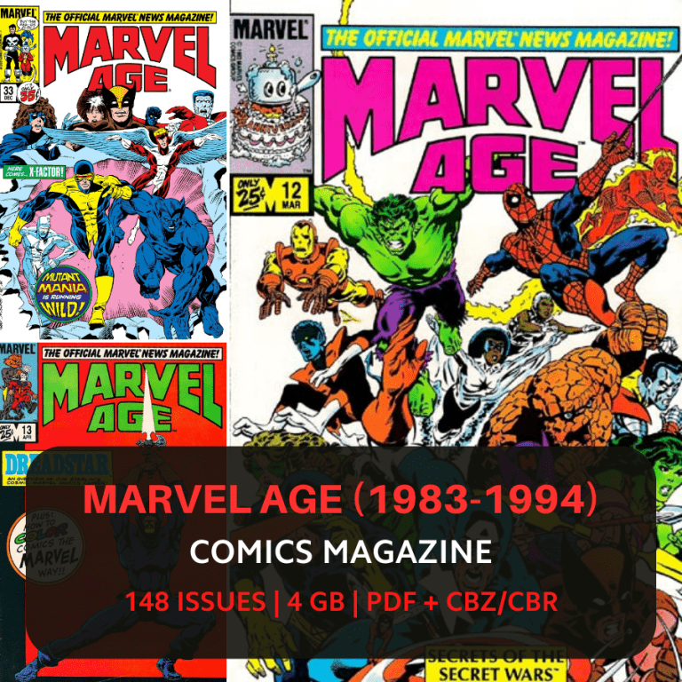 Marvel Age Magazine | Iconic Comic Insights | Vintage Superhero Updates ...