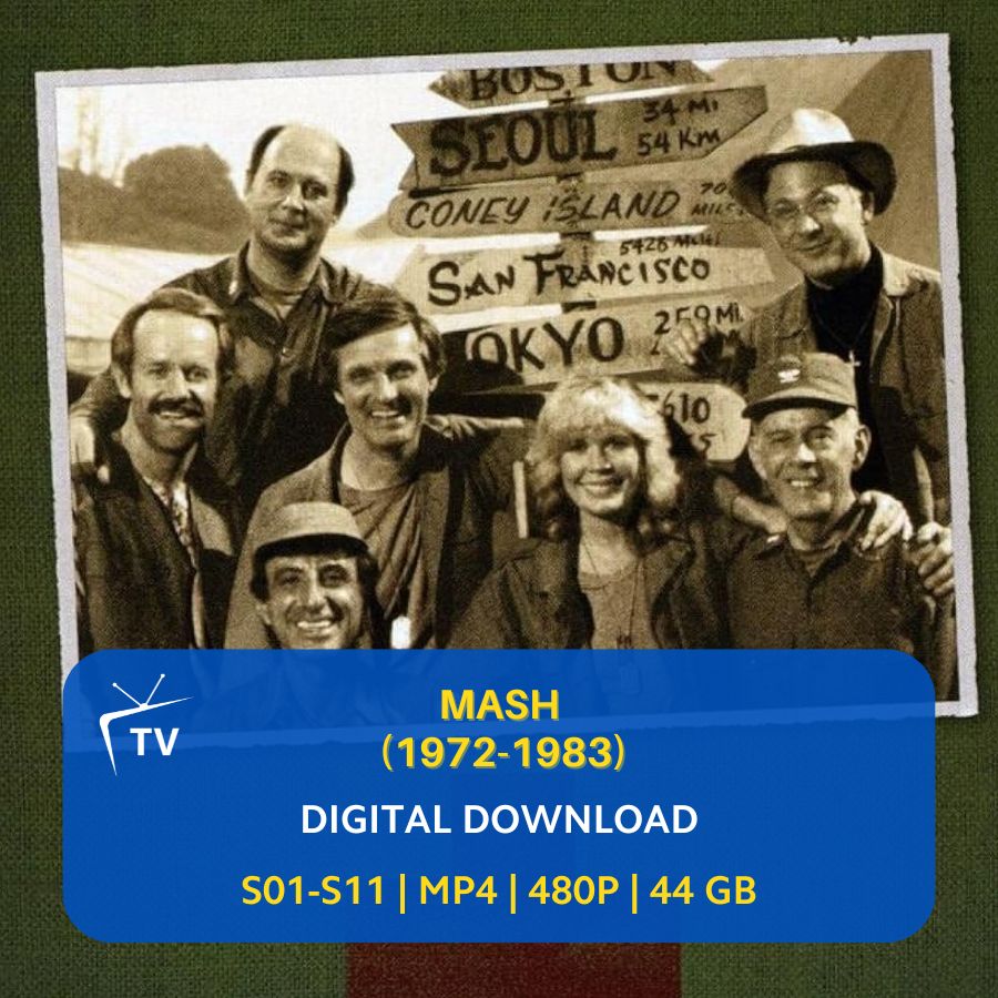 MASH 1972 TV Series | Alan Alda | Digital Download | 70s War Dramedy ...