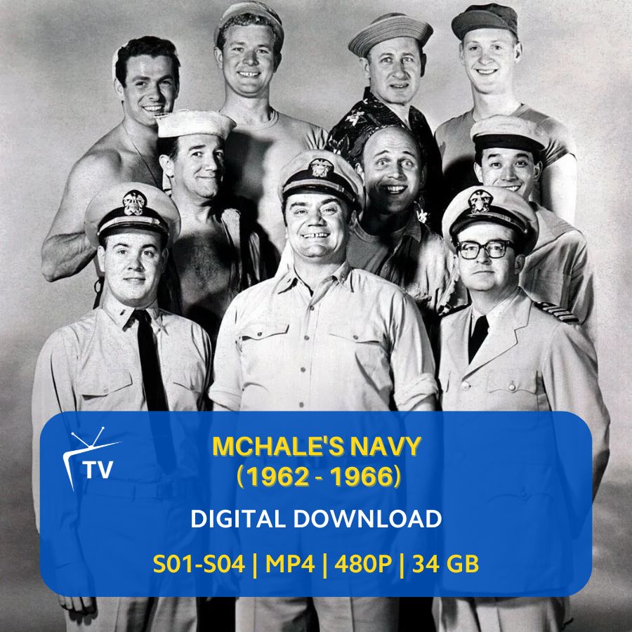 McHale’s Navy 1962 TV Series | Digital Download | 60s Sitcom | Ernest ...