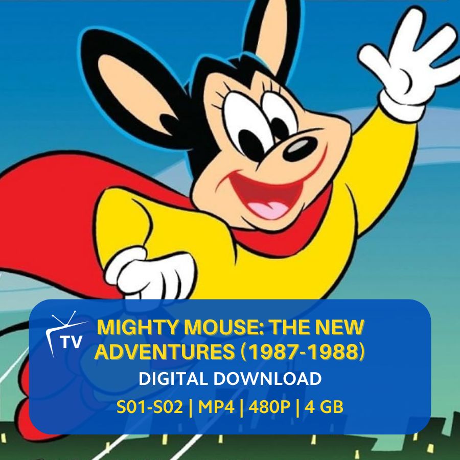 Mighty Mouse: The New Adventures 1987 | Ralph Bakshi | Digital Download ...