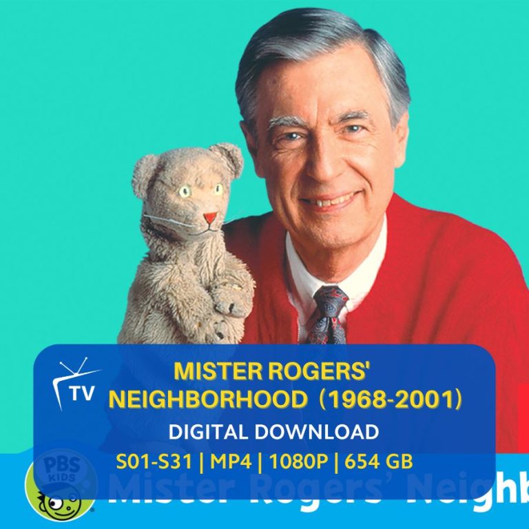 Mister Rogers Neighborhood 1968 TV Series Digital Download | Fred ...