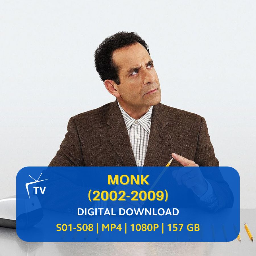 Monk 2002 TV Series Digital Download | Tony Shalhoub | Detective ...
