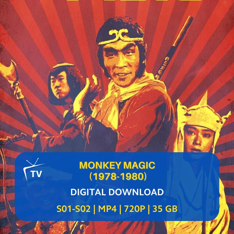 Monkey Magic 1978 TV Series | Monkey | Digital Download | Japanese Cult Classic | Journey to the ...