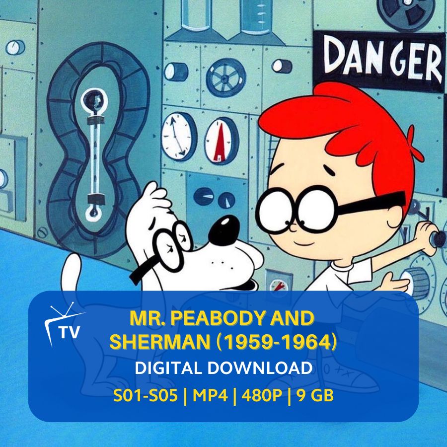 Mr. Peabody and Sherman 1959 | Jay Ward | Digital Download | 60s ...