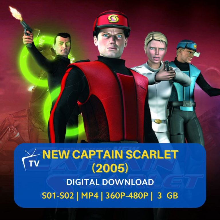 New Captain Scarlet 2005 TV Series Digital Download | Gerry Anderson ...