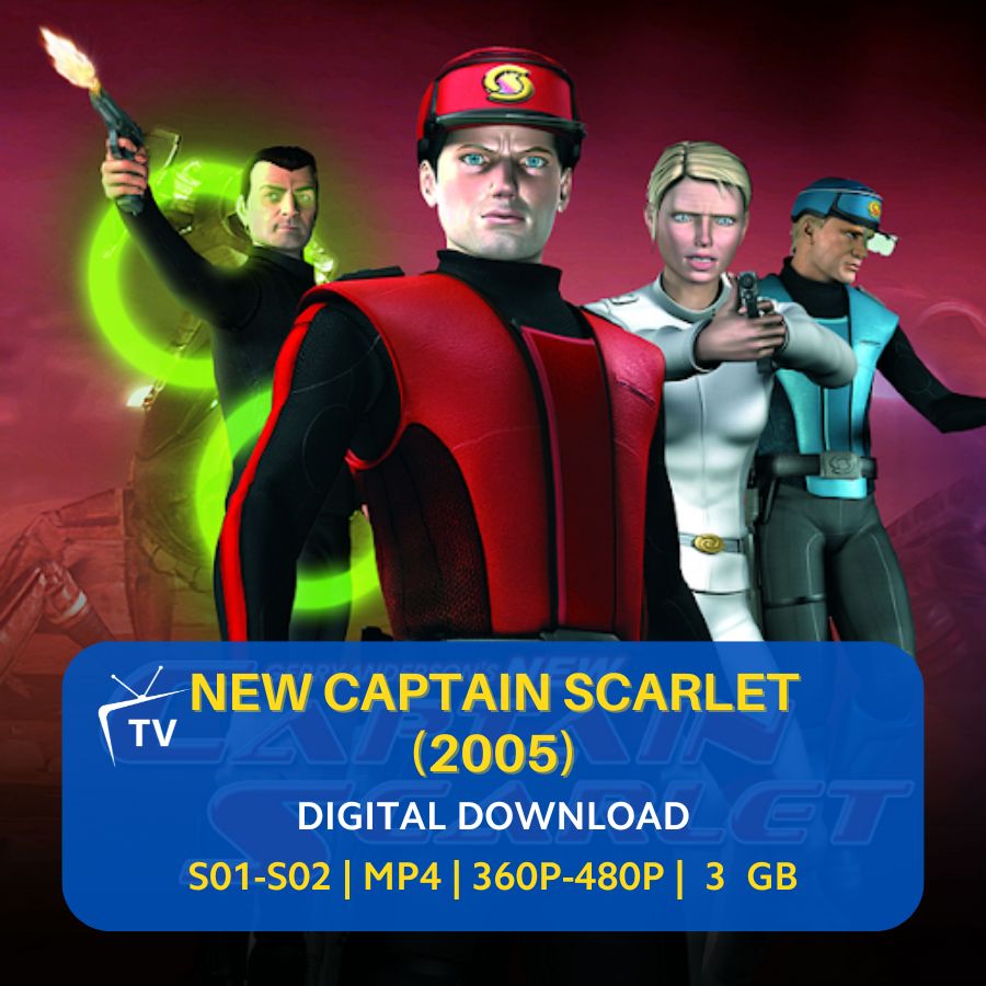 New Captain Scarlet 2005 TV Series Digital Download | Gerry Anderson ...