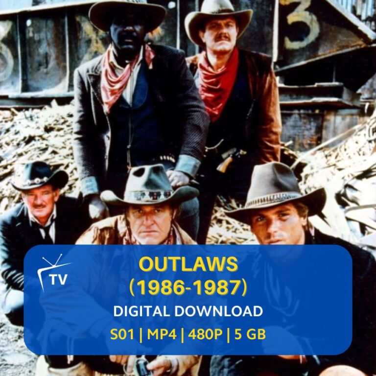 Outlaws 1986 TV Series Digital Download | Rod Taylor | Time Travel ...