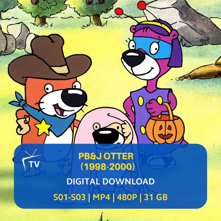 PB&J Otter 1998 TV Series | 90s Disney Cartoon | Digital Download ...