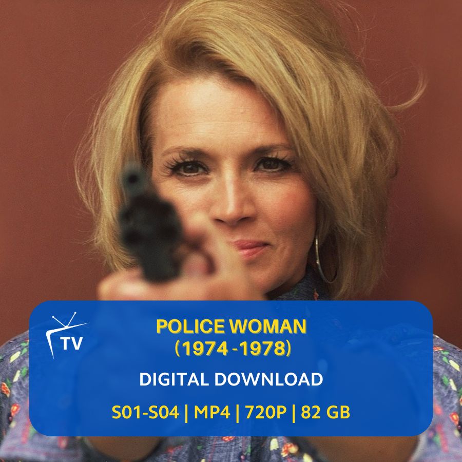Police Woman 1974 TV Series | Angie Dickinson | Digital Download | 70s ...