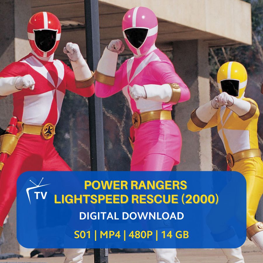 Power Rangers Lightspeed Rescue 2000 | Y2K TV | Digital Download ...