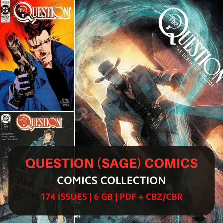 Question (Sage) Comics Collection | Complete Vic Sage Series | Vintage ...