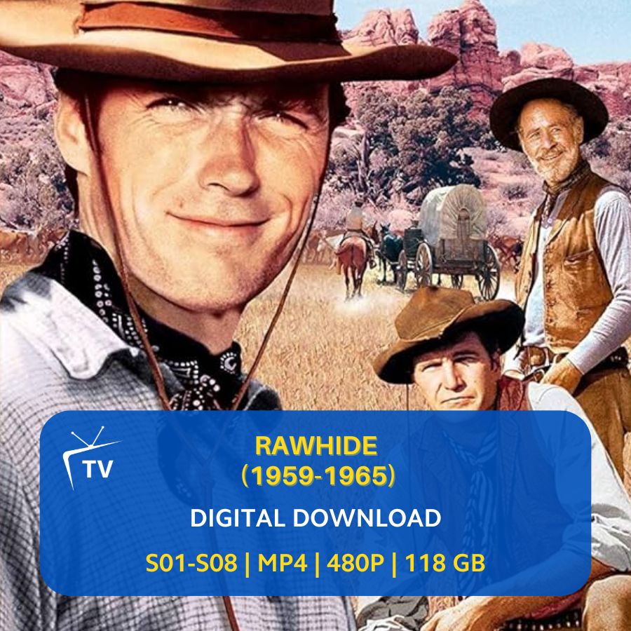 Rawhide 1959 TV Series | Clint Eastwood | Digital Download | 50s ...