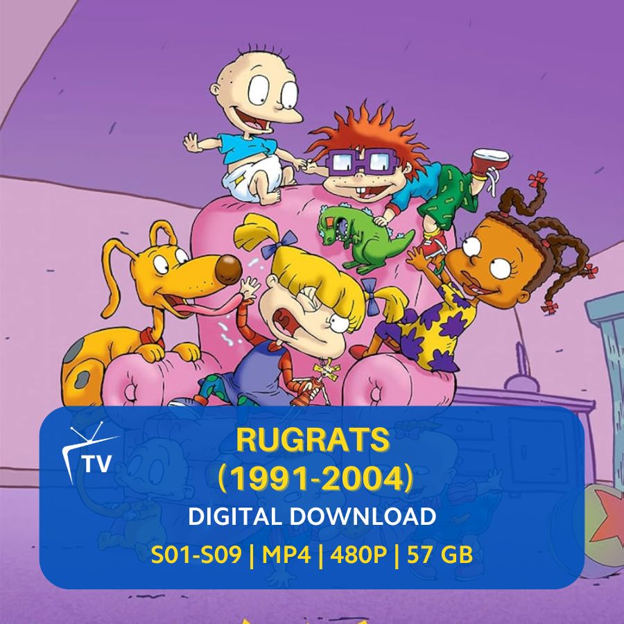 Rugrats 1991 TV Series Digital Download | Nickelodeon | 90s Cartoon ...