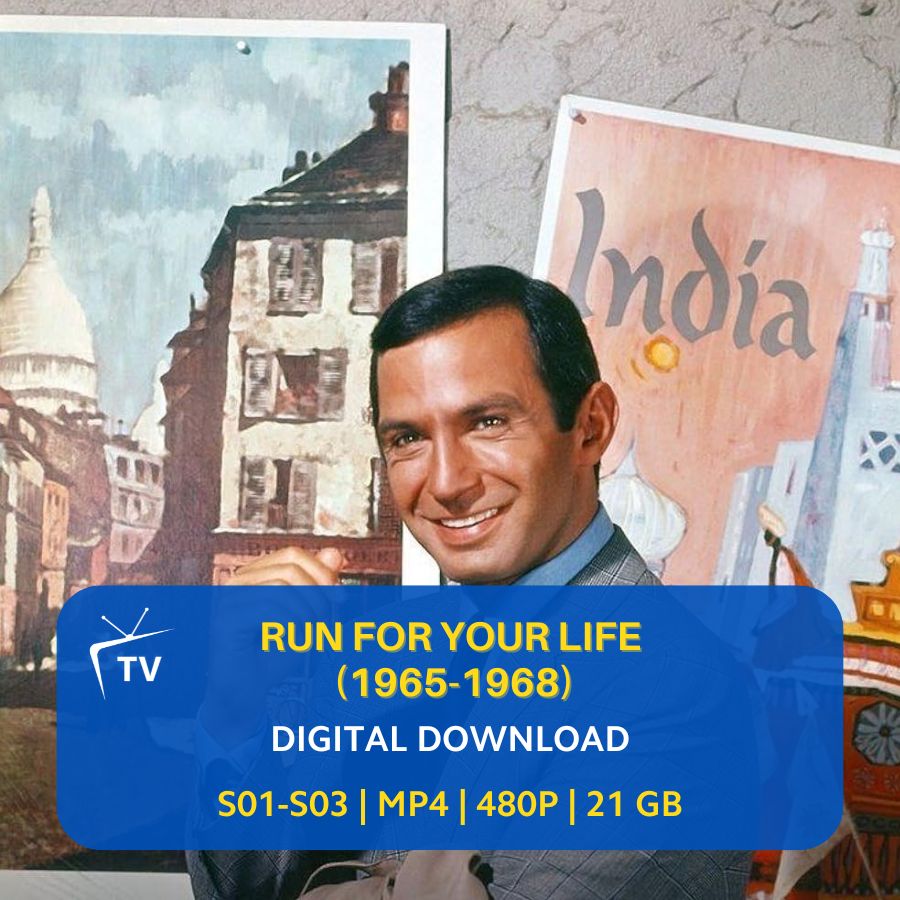 Run for Your Life 1965 TV Series | Ben Gazzara | Digital Download | 60s ...