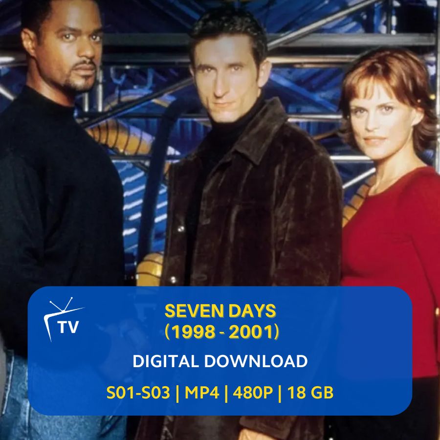 Seven Days 1998 TV Series | Digital Download | 90s Time Travel Show | Jonathan LaPaglia ...