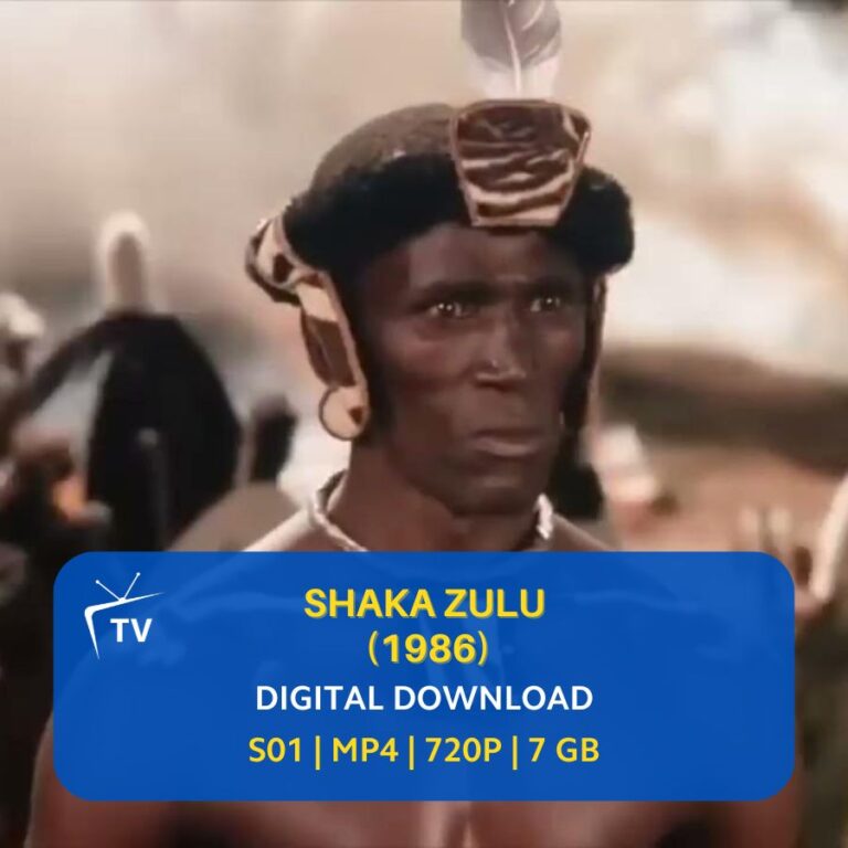 Shaka Zulu 1986 TV Miniseries | 80s Epic Drama | Digital Download | Henry Cele | Zulu King ...
