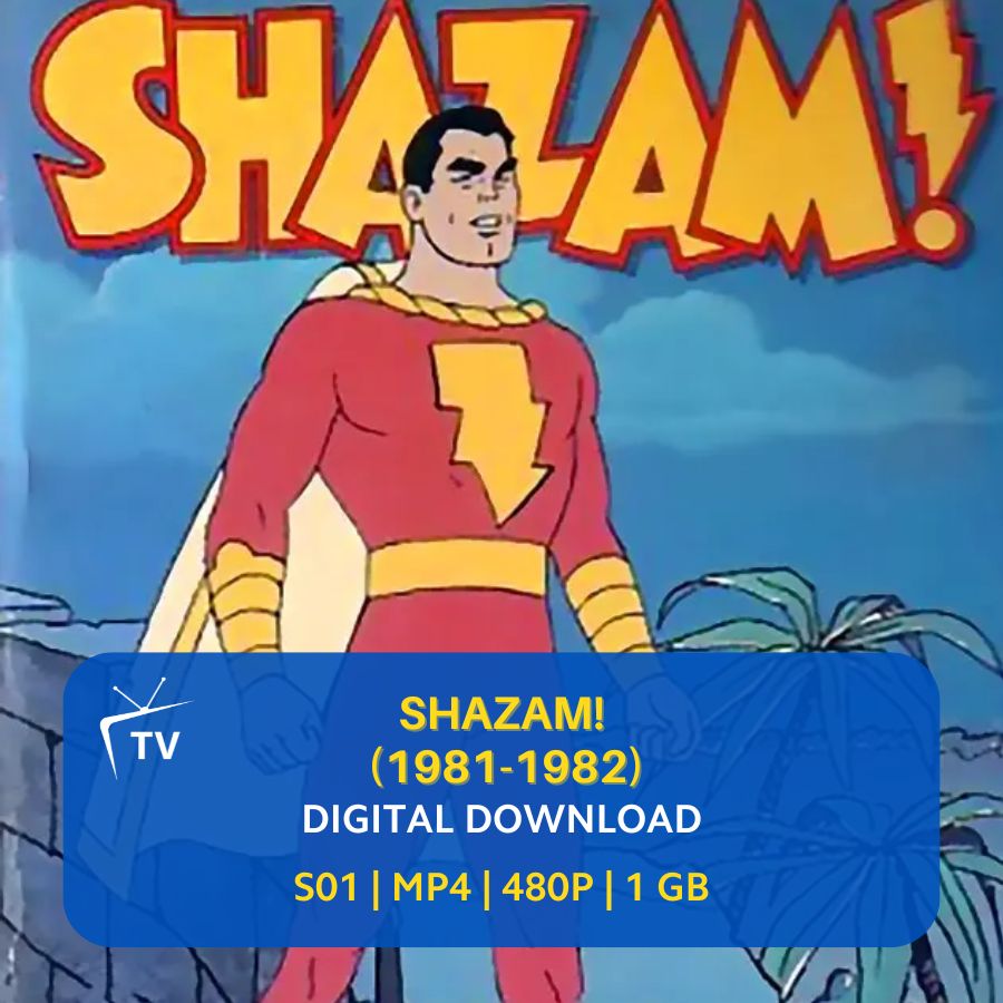 Shazam! The Animated Series 1981 | 80s Cartoon | Digital Download ...