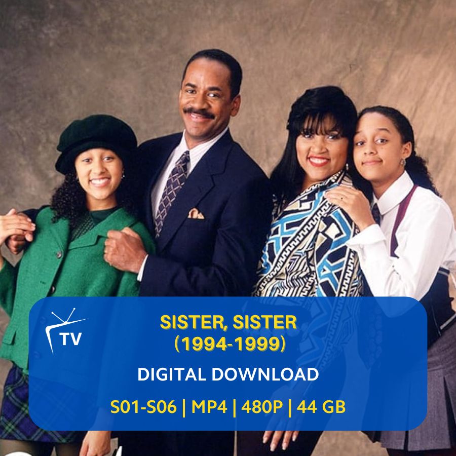 Sister, Sister 1994 TV Series | 90s Sitcom | Digital Download | Tia and ...