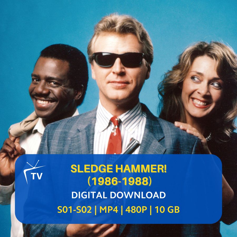 Sledge Hammer! 1986 TV Series | 80s Cop Show Parody | Digital Download ...