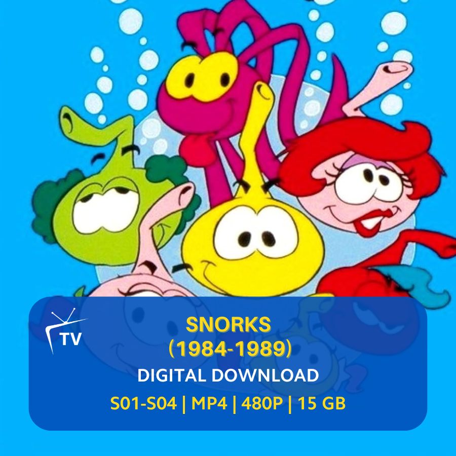 Snorks 1984 TV Series | 80s Cartoon | Digital Download | Hanna Barbera ...