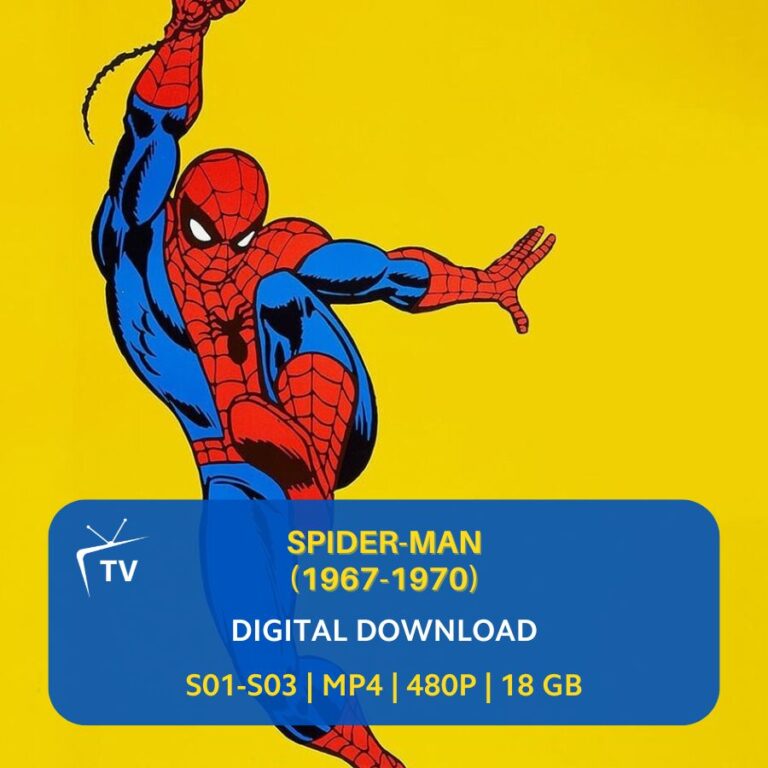 Spider-Man 1967 TV Series | 60s Marvel Cartoon | Digital Download ...